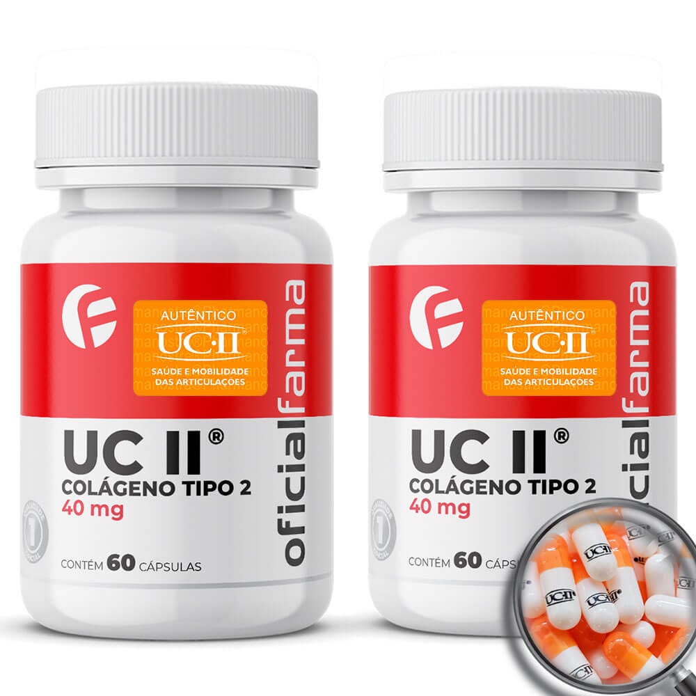 Uc II (Colágeno Tipo 2) 40Mg 60 Cápsulas | OficialFarma - Produção de ...