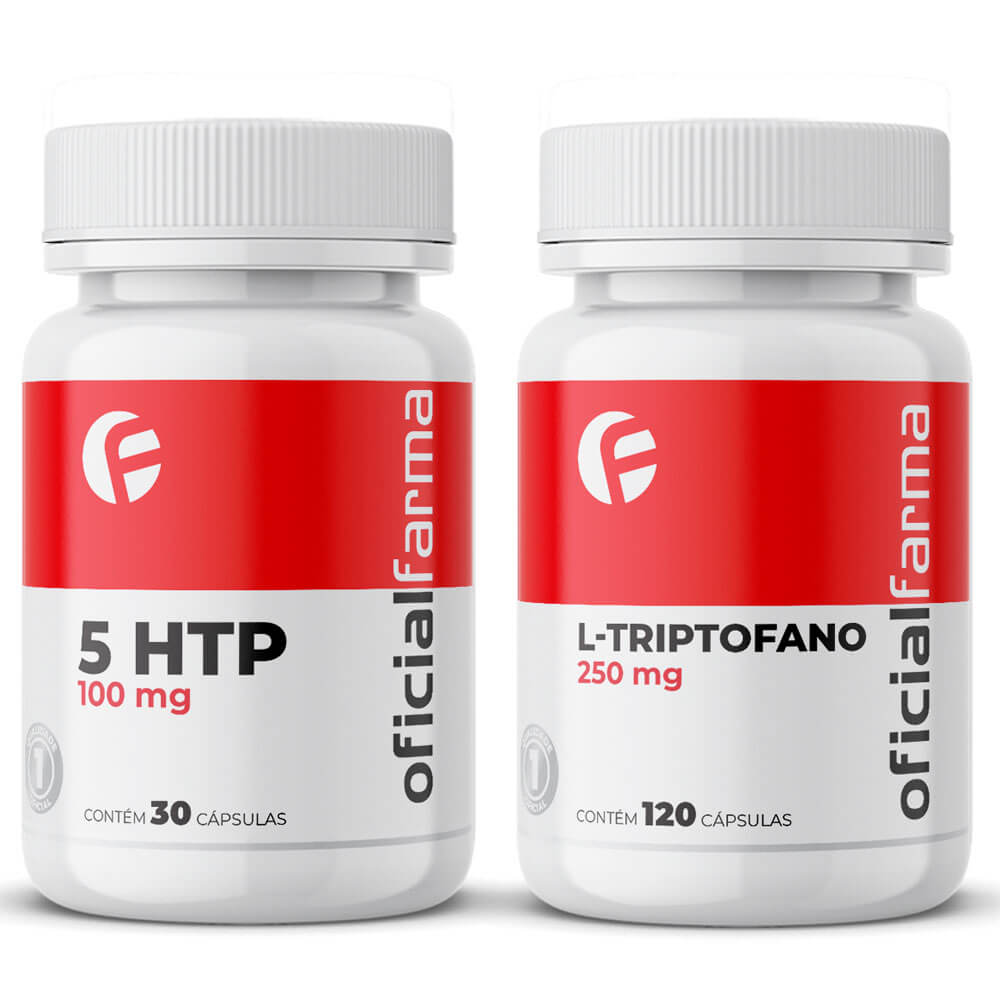 Kit Cérebro em Dia - 5 Htp + L-Triptofano