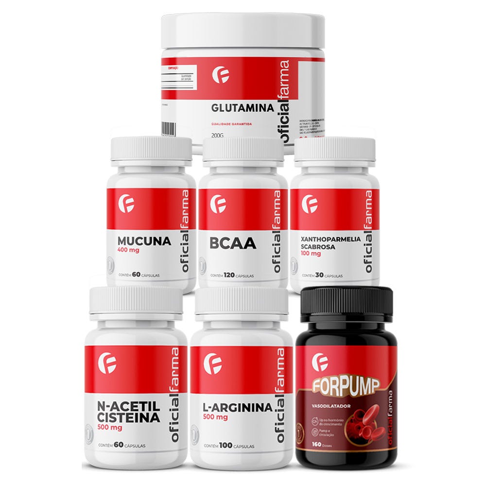 Kit Muscle Extreme | Oficialfarma - Aumento da Massa Muscular