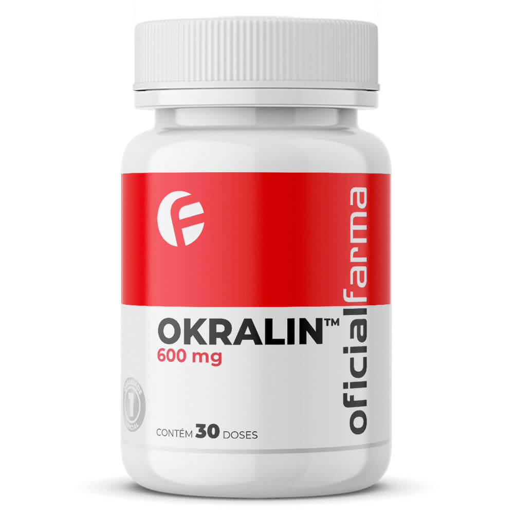 Okralin 600mg 30 Doses | Oficialfarma - Redução de gorduras