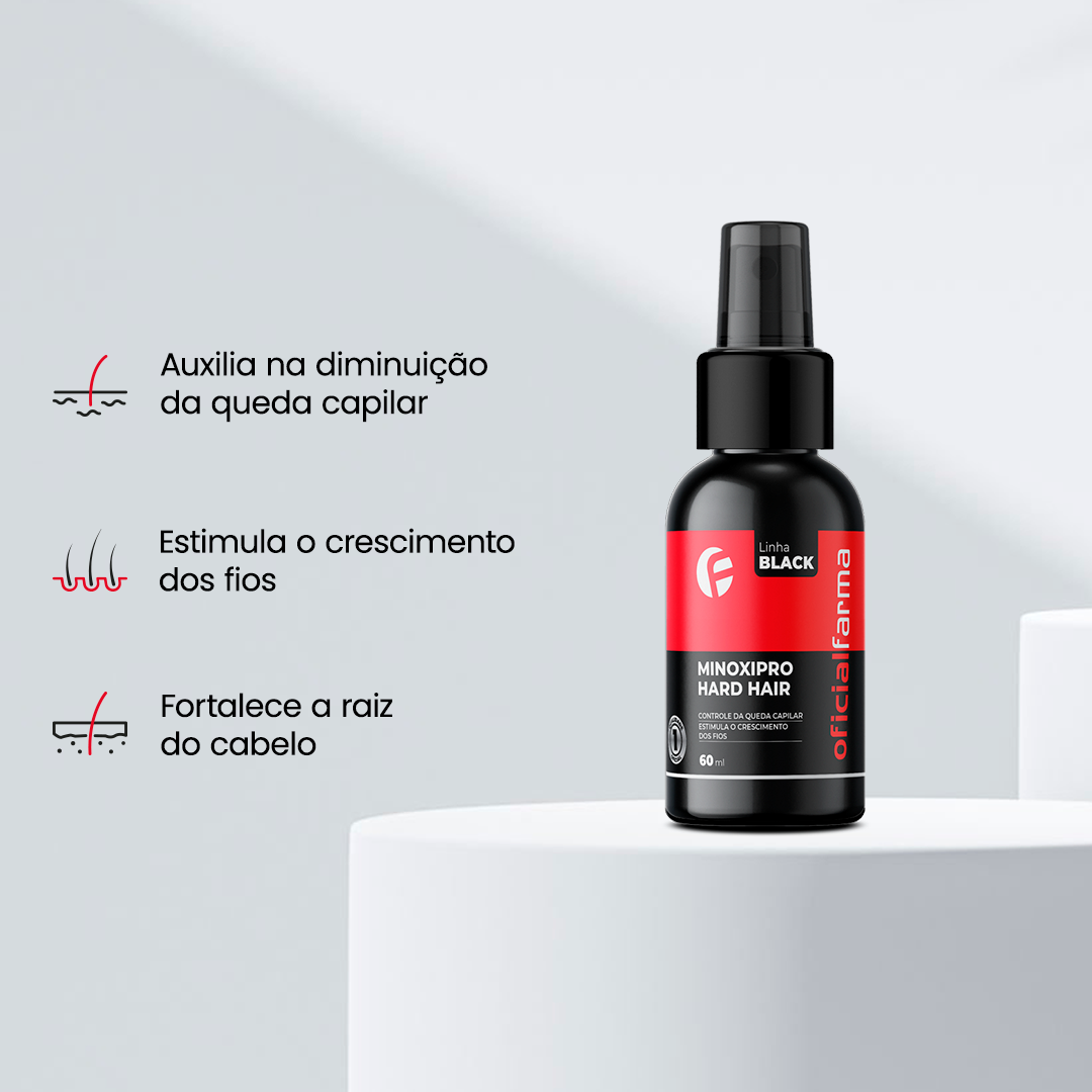 Minoxipro Hard Hair Black