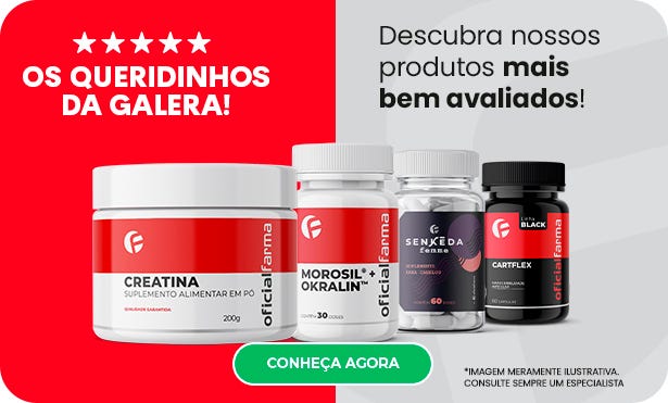 Produtos mais bem avaliados | Oficialfarma